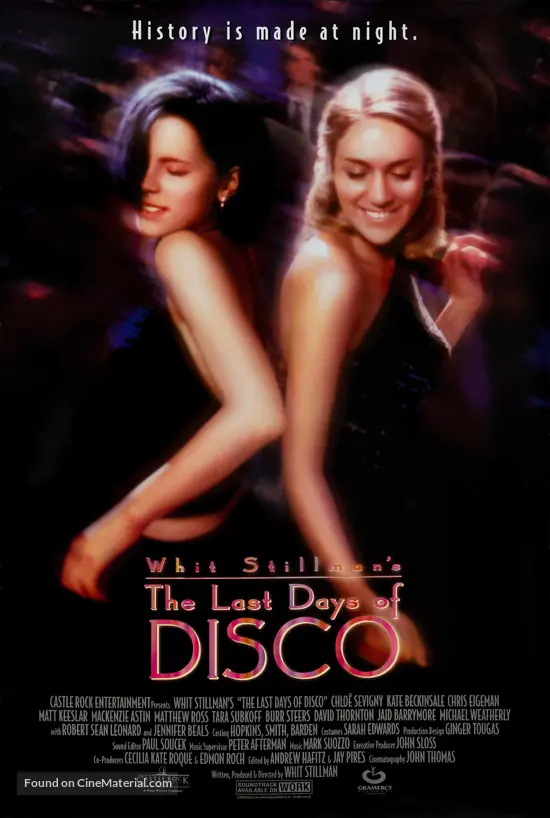 The Last Days of Disco (1998) movie poster
