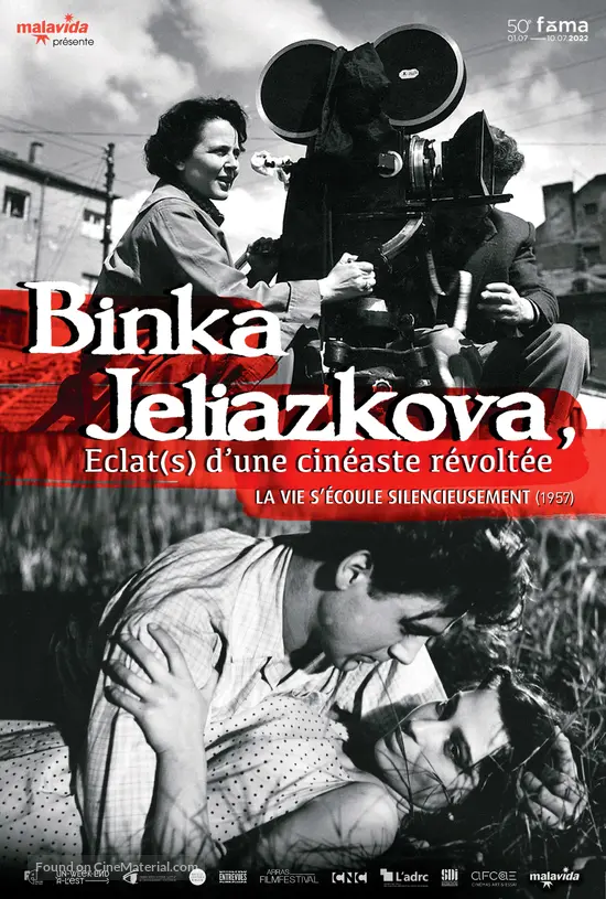 Zhivotut si teche tiho... (1988) French re-release movie poster