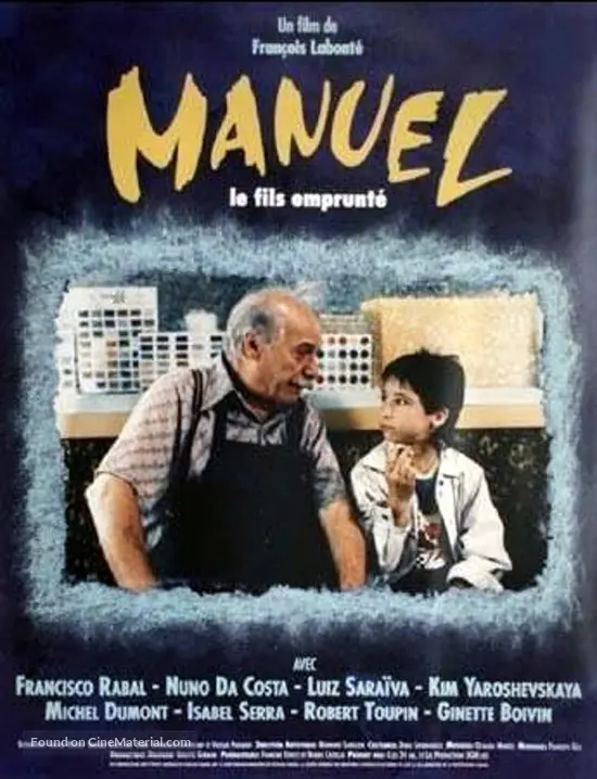 Manuel, le fils emprunté (1990) Canadian movie poster