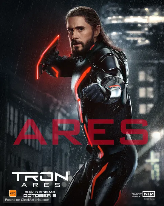Tron: Ares (2025) Australian movie poster