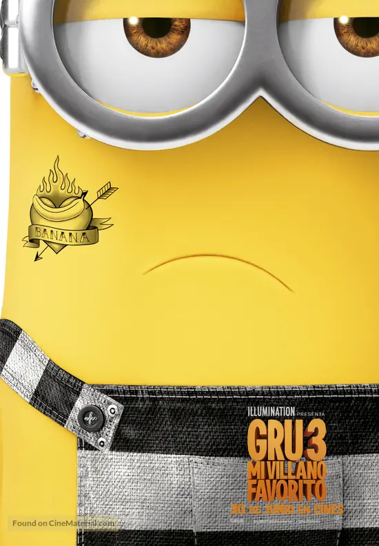 Despicable Me 3 (2017) Spanish movie poster