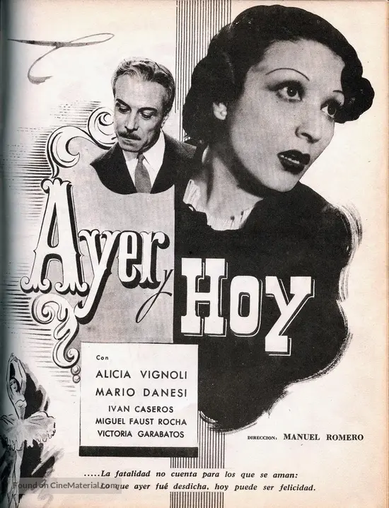 Ayer y hoy (1934) Argentinian newspaper ad