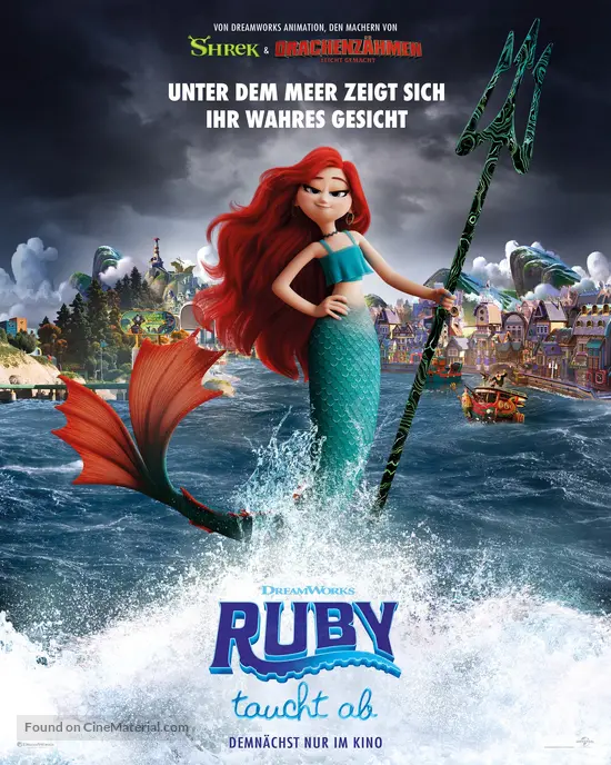 Ruby Gillman, Teenage Kraken (2023) German movie poster