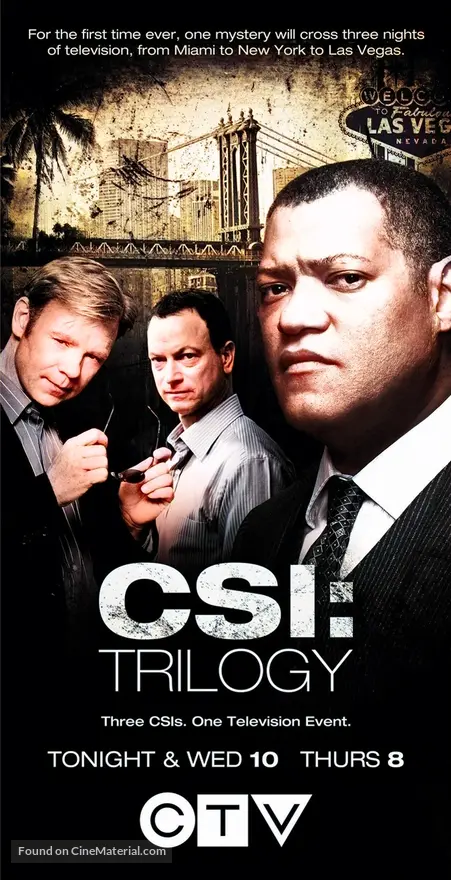 "CSI: Crime Scene Investigation" (2000) Canadian movie...