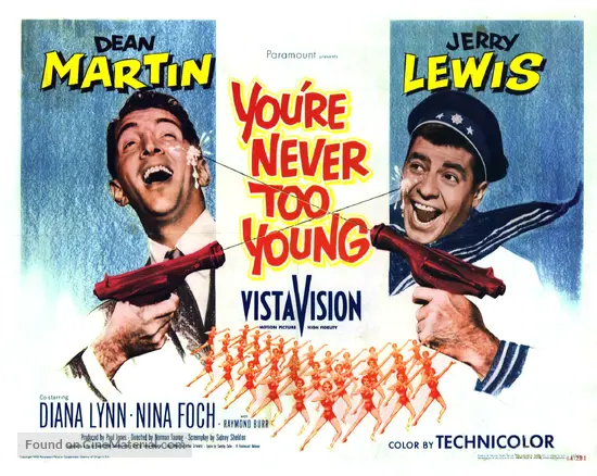 You're Never Too Young (1955) movie poster