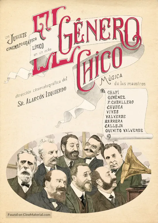El género chico (2022) Spanish movie poster