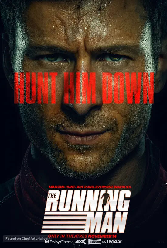 The Running Man (2025) movie poster