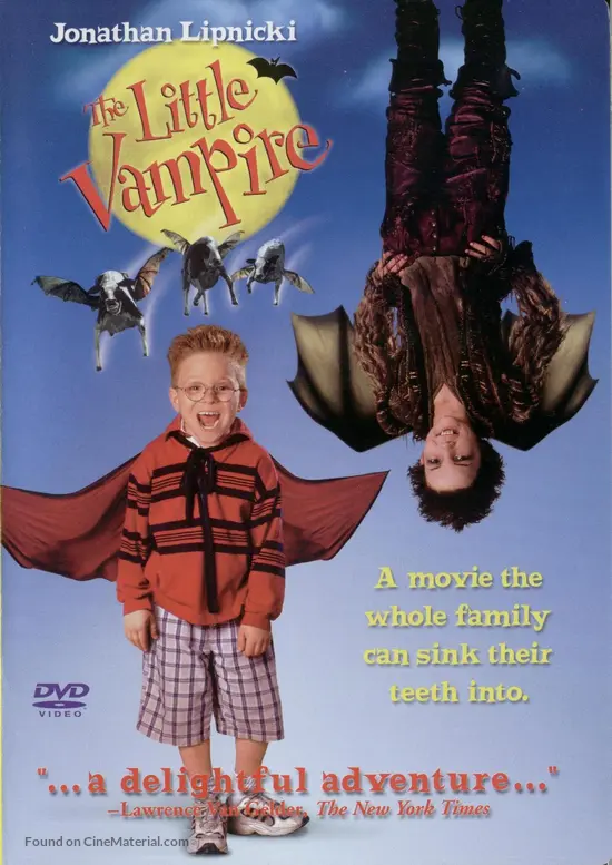 The Little Vampire dvd cover