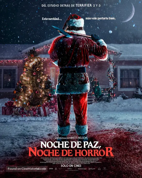 Silent Night, Deadly Night (2025) Argentinian movie poster