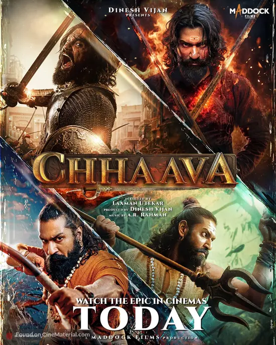 Chhaava (2025) Indian movie poster