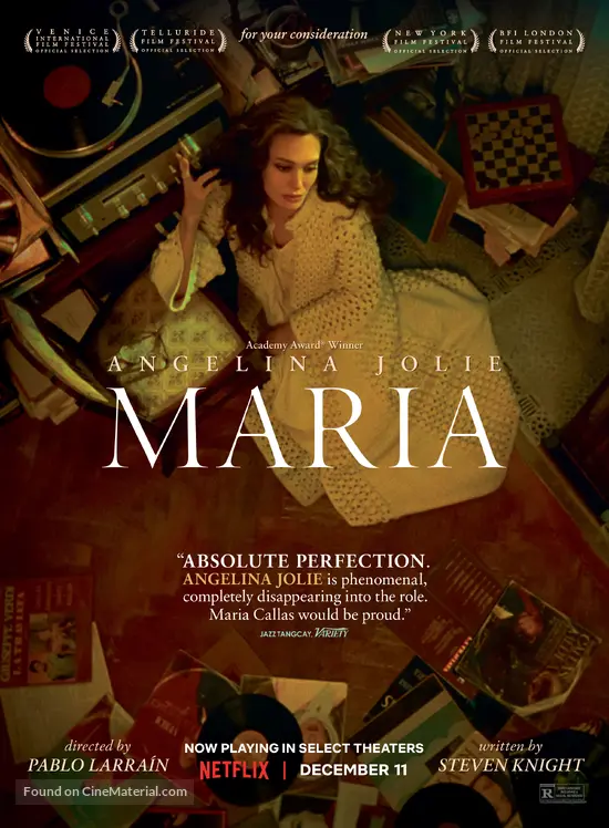 Maria (2024) for your consideration movie poster