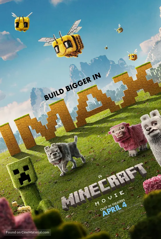 A Minecraft Movie (2025) movie poster