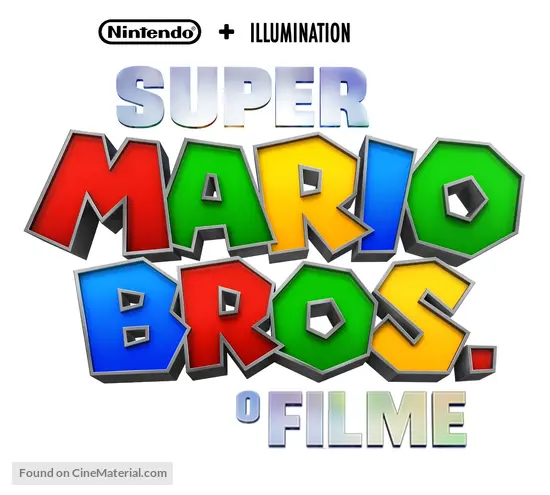 The Super Mario Bros. Movie (2023) Brazilian logo
