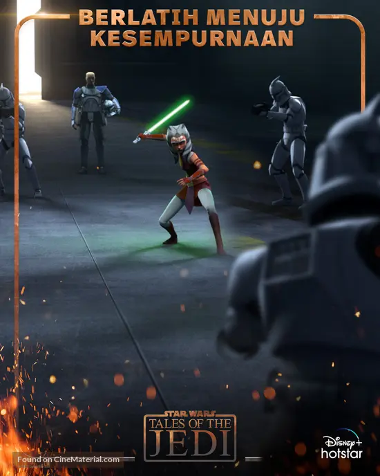 "Star Wars: Tales of the Jedi" (2022) Indian movie pos...