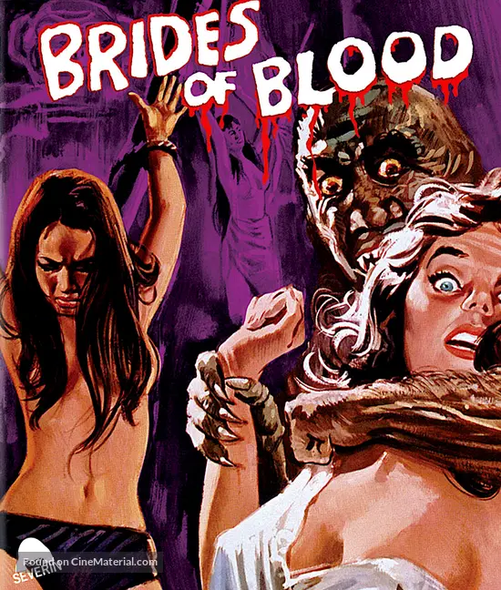 Brides of Blood (1968) movie cover