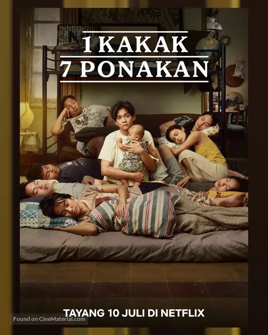 1 Kakak 7 Ponakan (2025) Indonesian movie poster