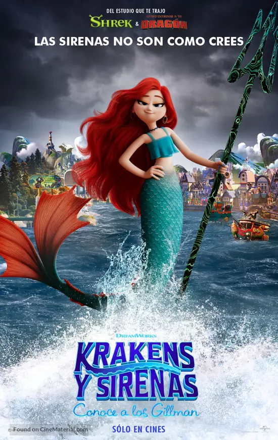 Ruby Gillman, Teenage Kraken (2023) Mexican movie poster