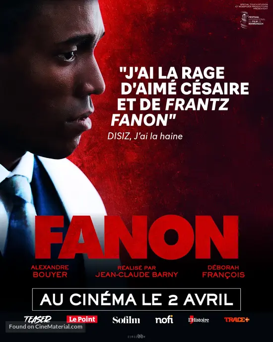 Fanon (2024) French movie poster