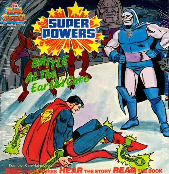 Super Powers: Battle at the Earth's Core! (1986) movie cove...