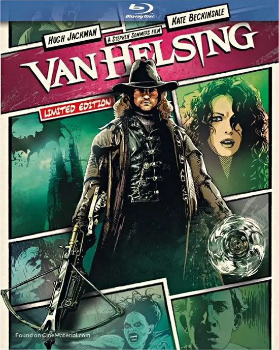 Van Helsing (2004) blu-ray movie cover