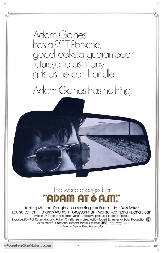 Adam at Six A.M. (1970) movie poster