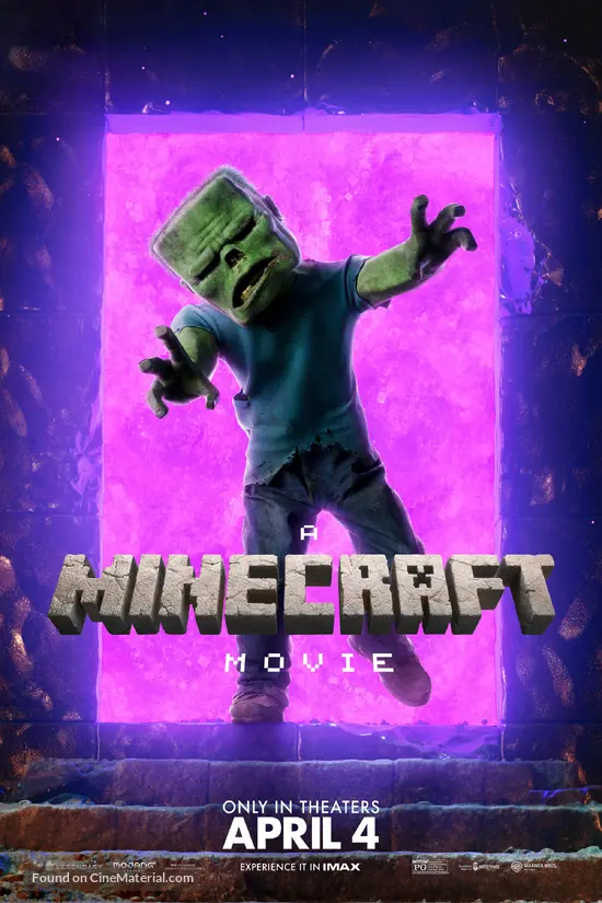 A Minecraft Movie (2025) movie poster