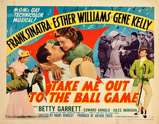 Take Me Out to the Ball Game (1949) movie poster