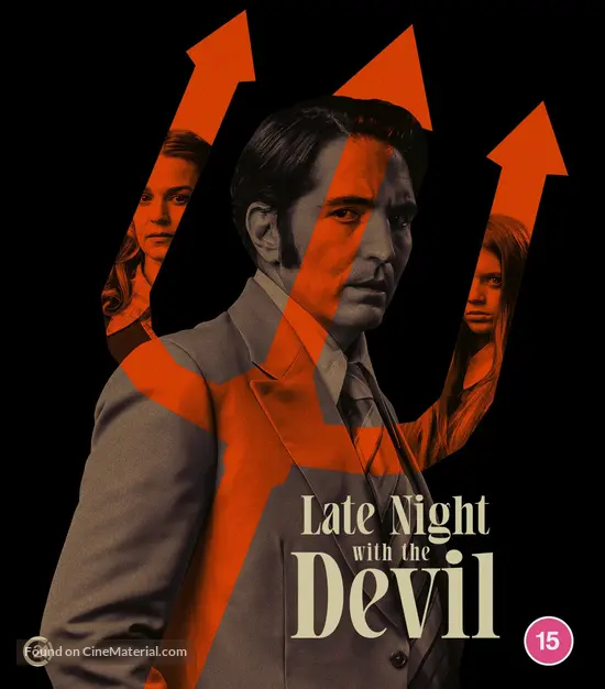 Late Night with the Devil (2024) British movie cover