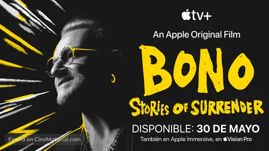 Bono: Stories of Surrender (2025) Mexican movie poster