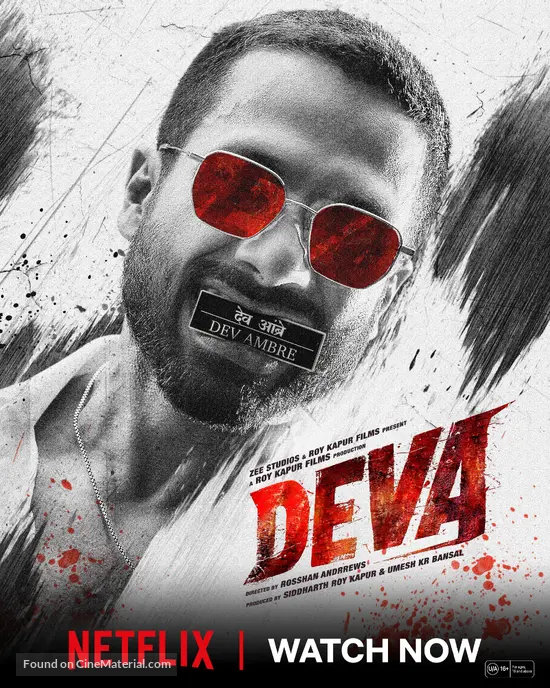 Deva (2025) Indian movie poster