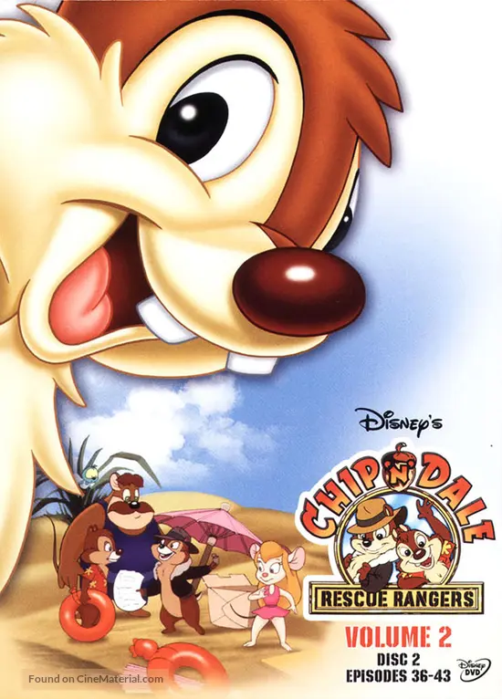 "Chip 'n Dale Rescue Rangers" dvd cover