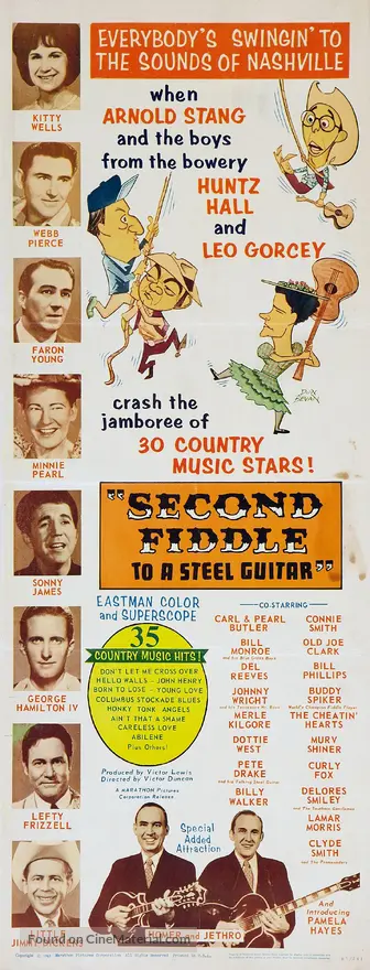 Second Fiddle to a Steel Guitar (1966) movie poster