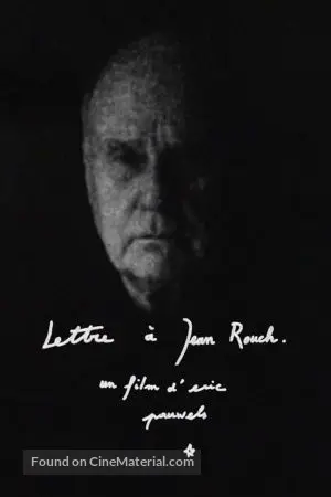 Lettre à Jean Rouch (1992) French movie poster