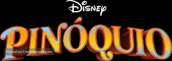 Pinocchio (2022) Portuguese logo