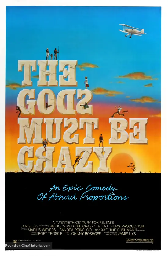 The Gods Must Be Crazy (1980) movie poster