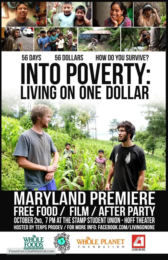 Living on One Dollar (2013) movie poster