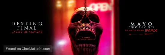 Final Destination Bloodlines (2025) Mexican movie poster