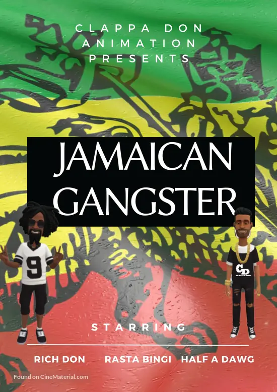 Jamaican Gangster (Animated) (2020) Cuban movie poster