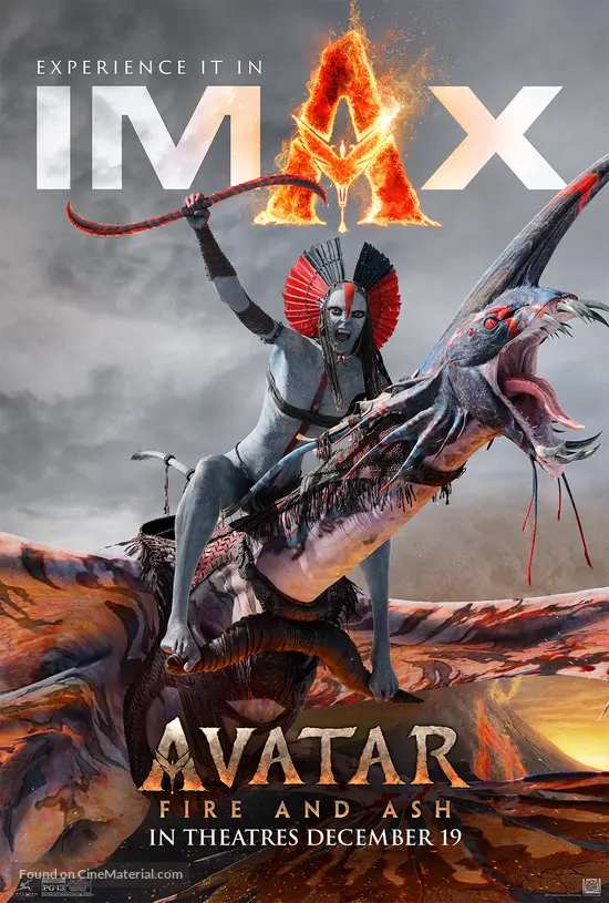 Avatar: Fire and Ash (2025) movie poster