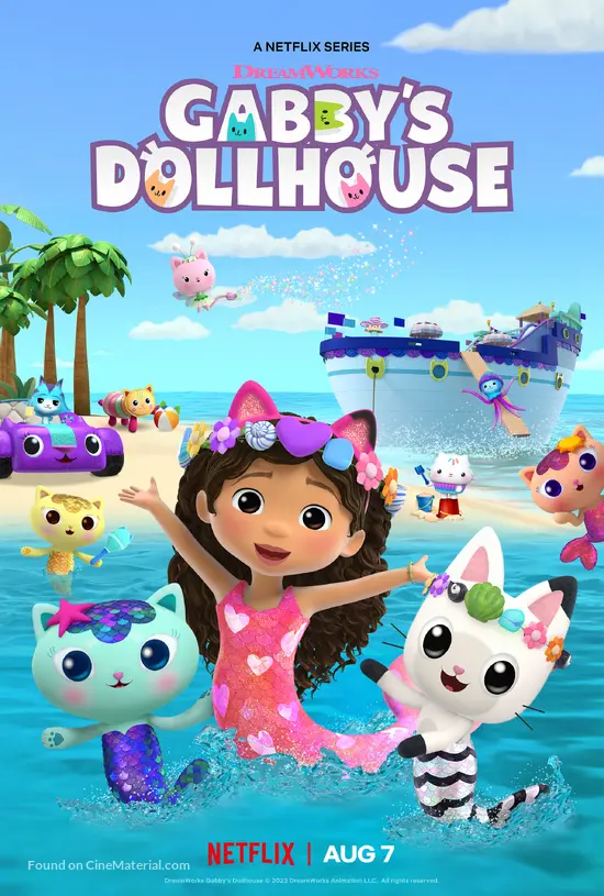 "Gabby's Dollhouse" (2020) movie poster