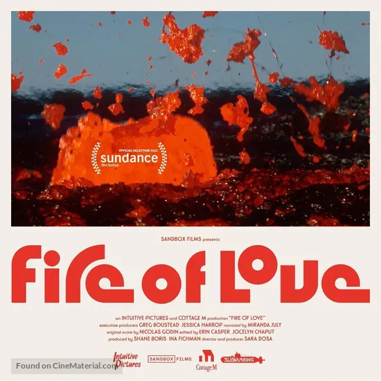 Fire of Love (2022) movie poster