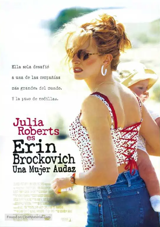 Erin Brockovich (2000) Mexican movie poster