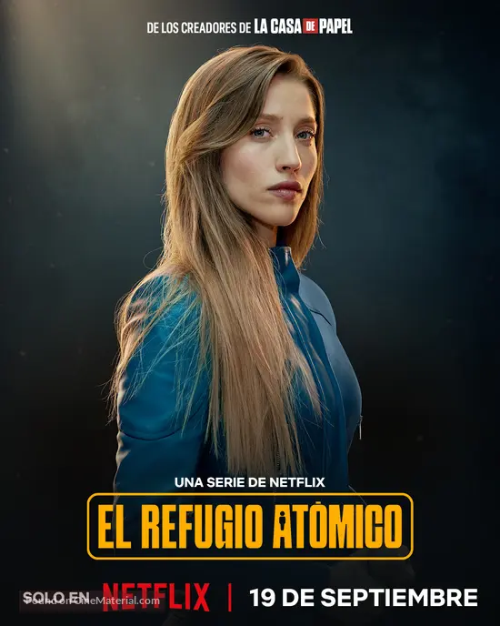 "El refugio atómico" (2025) Spanish movie poster