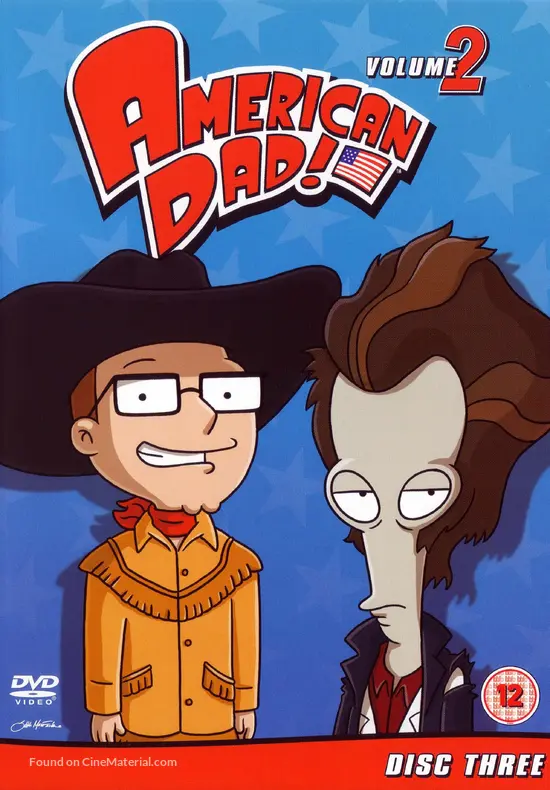 "American Dad!" British dvd cover