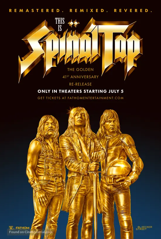 This Is Spinal Tap (1984) re-release movie poster