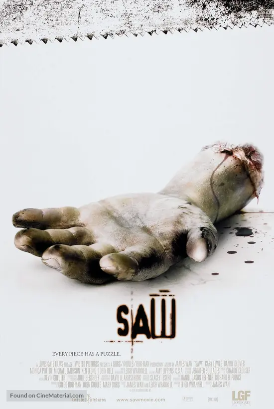 Saw (2004) movie poster