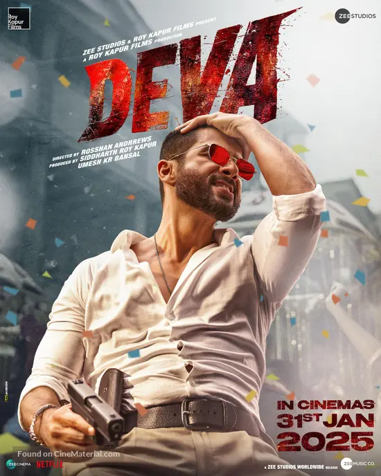 Deva (2025) Indian movie poster