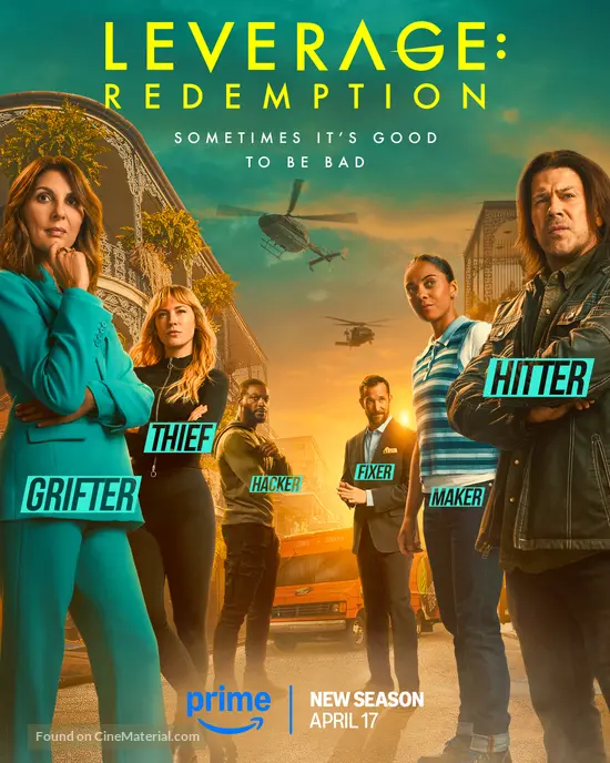 "Leverage: Redemption" (2021) movie poster