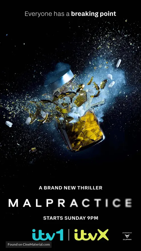 "Malpractice" (2023) British movie poster