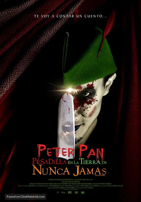 Peter Pan's Neverland Nightmare (2025) Argentinian movie po...